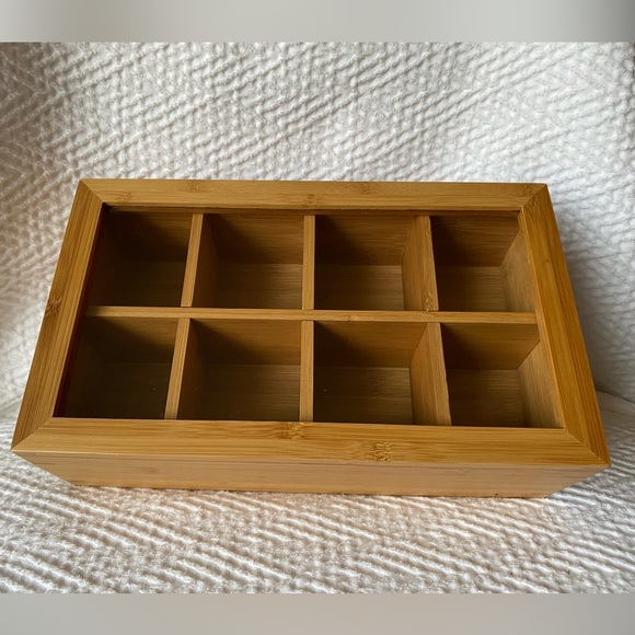Storage & Organization | Natural Bamboo Display Case | Poshmark